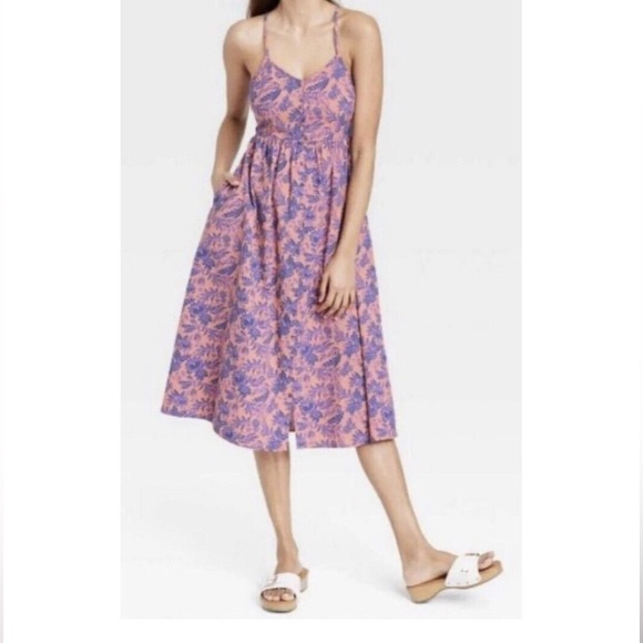 Universal Thread | Dresses | Universal Thread Womens Midi Dress Open ...